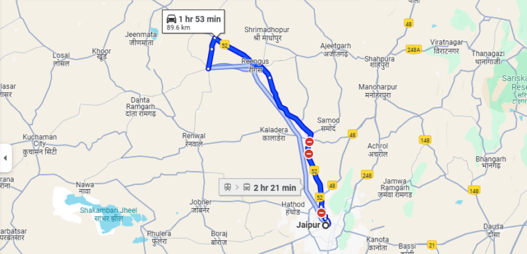 Jaipur to Khatu Shyam Distance and Bus, Travel Time Guide